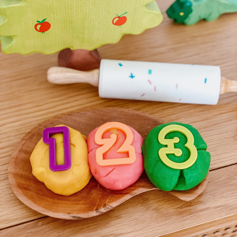 Fun Number Play Dough Cutters | Bio Dough – Bio DoUgh