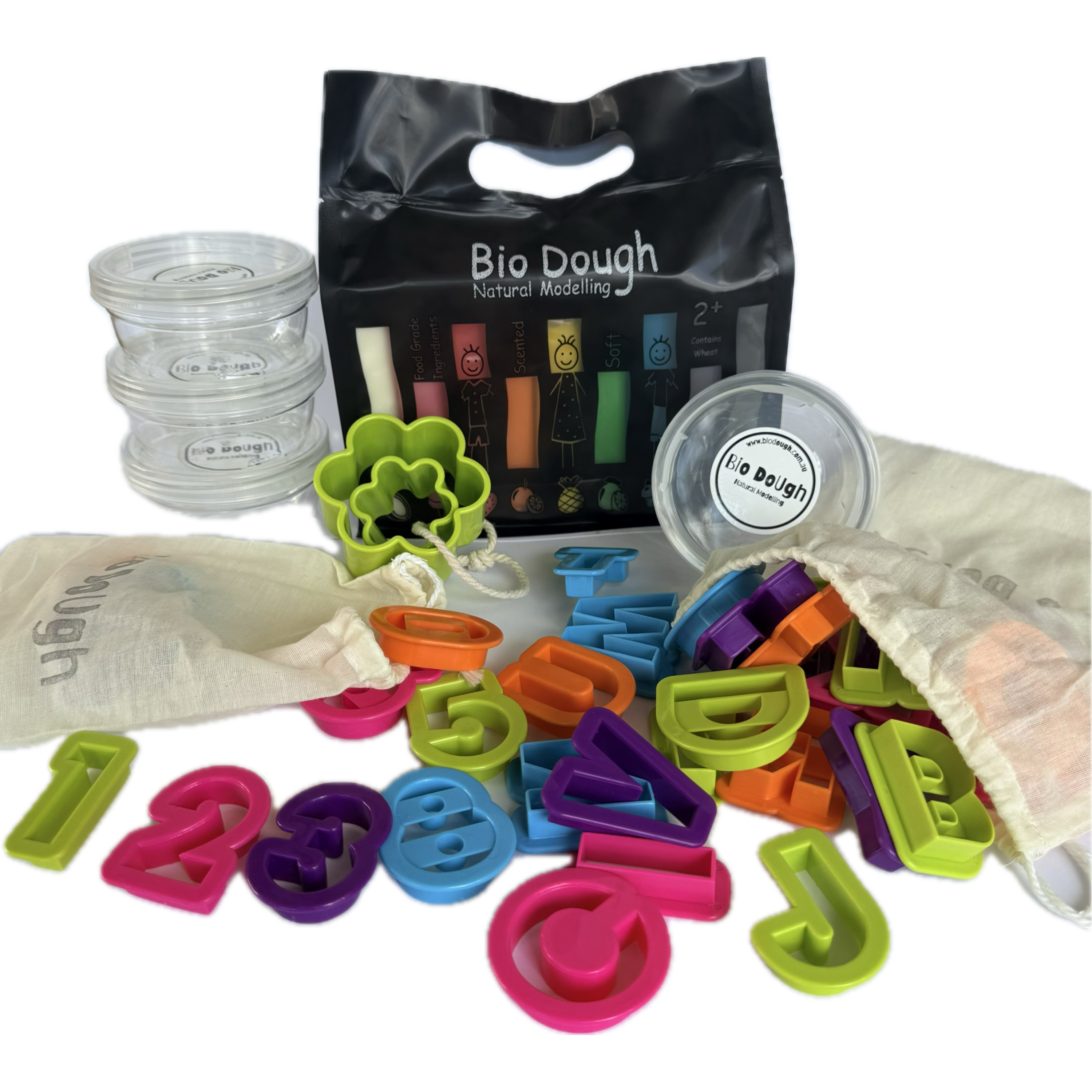 Bio DoUgh Value Bundle – Natural Kids Play Dough Sensory Set