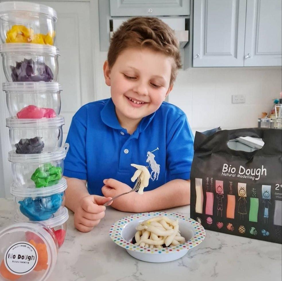 Play Dough Containers | Lock & Stack | Keep Play Dough Fresh | Bio ...